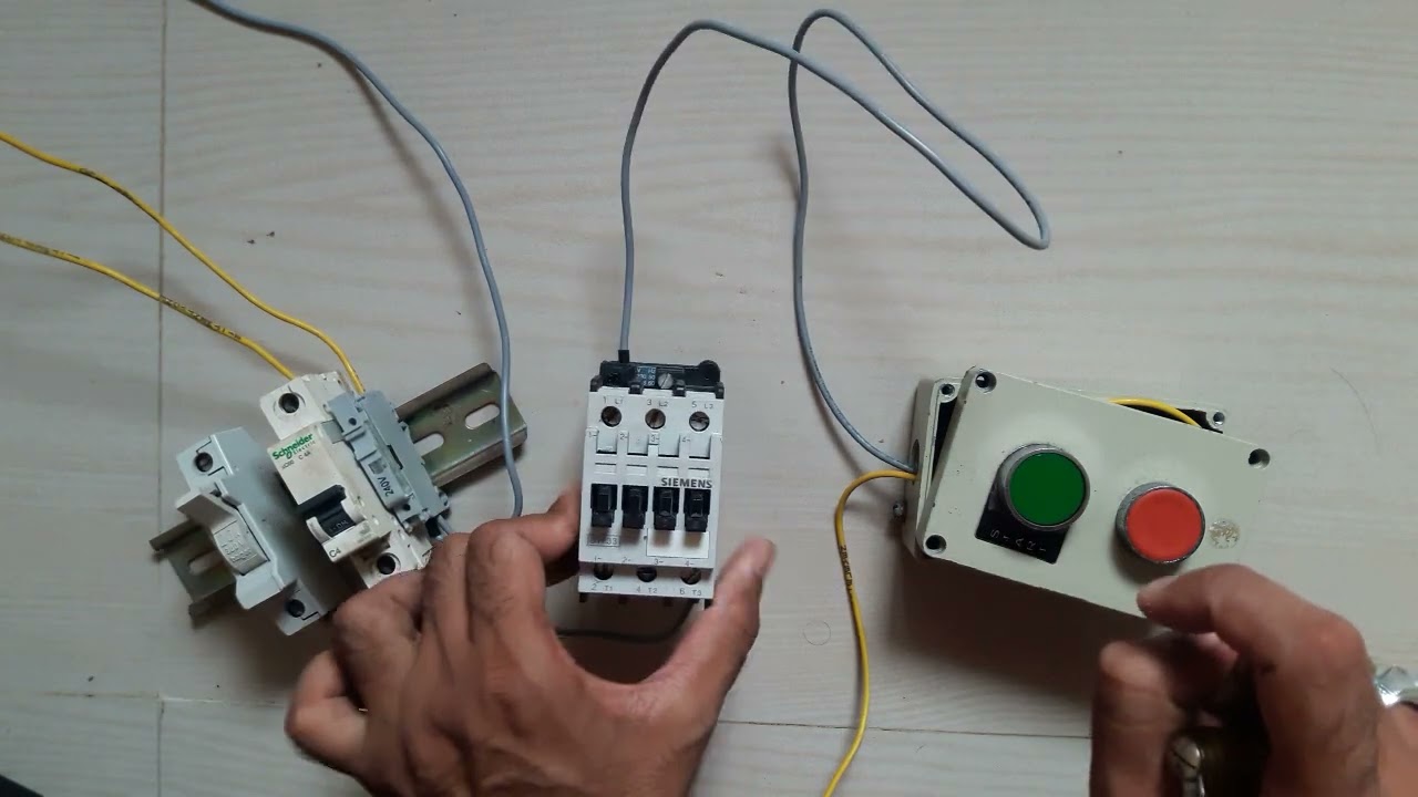 what is contactor? how it work? No & Nc contact with help of contactor ...