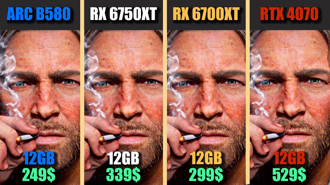 Intel Arc B580 vs RX 6700XT | RTX 4060 vs Intel Arc B580 | Intel Arc B580 Benchmark | Arc B580 ...