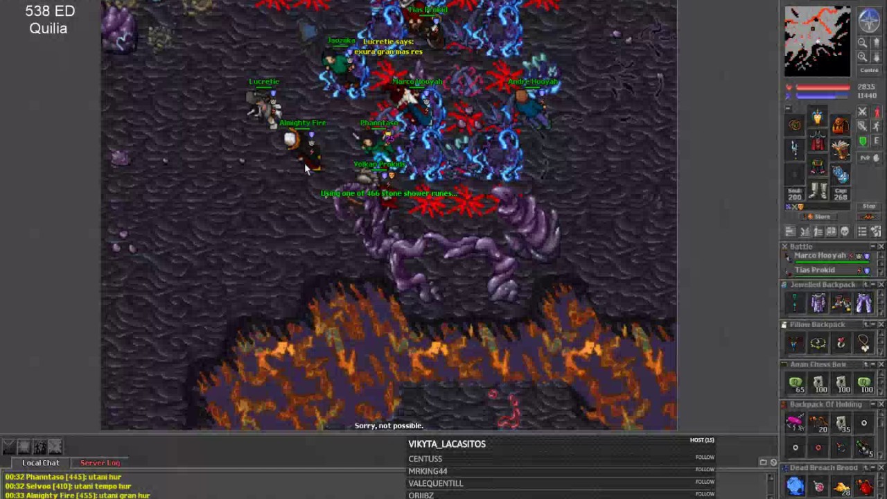 Tibia - Gold Token Main Boss (Heart of Destruction Quest) (Part 3 ...