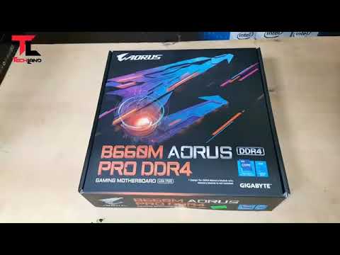 New Gigabyte B660M AORUS PRO Motherboard Set Combo+ i5 12400F 128G DDR4 5600OC PCI E4 0 M 2 Intel B6