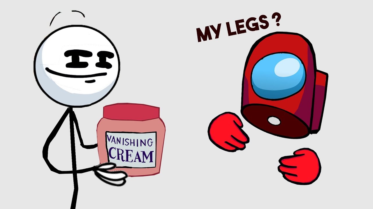 The Henry Stickman Trolling Among us Impostor - Invisible Impostor ...