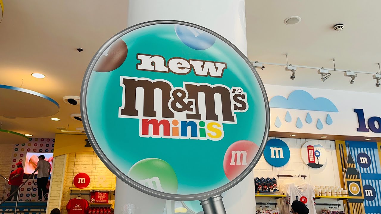 M&Ms Choose shop in London - YouTube