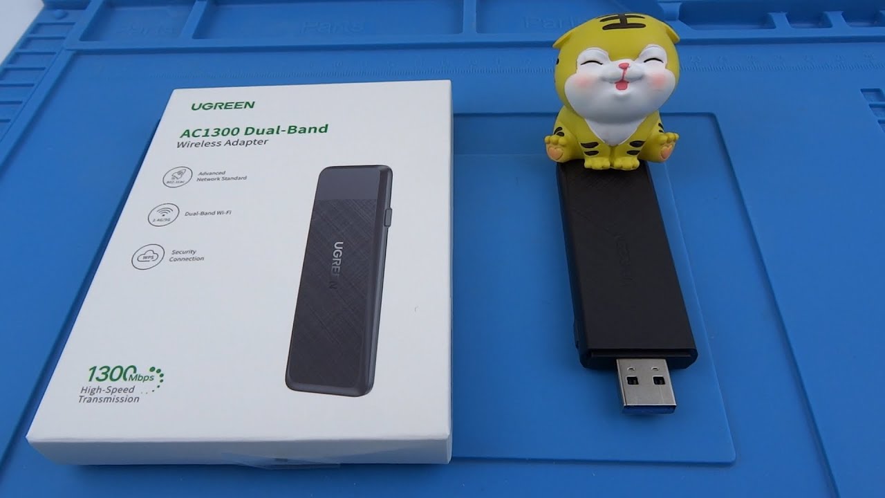 USB 3.0 WIFI адаптер 5ГГц UGREEN AC1300 двухдиапазонный 5 2.4GHz для ...