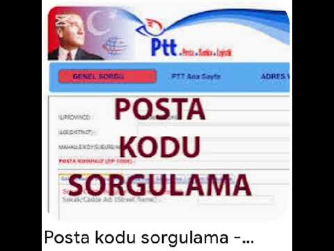 Posta Kodu Ne demek Posta kodu Nedir Posta Kodumuzu Nasıl ÖğrenebilirizPosta kodu Nasıl Alınır#posta