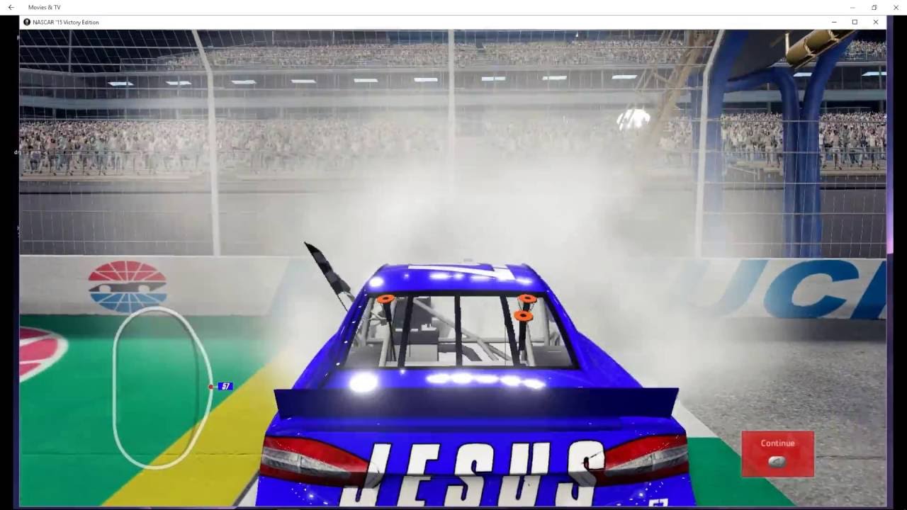 Nascar Victory Editon Jesus Car - YouTube