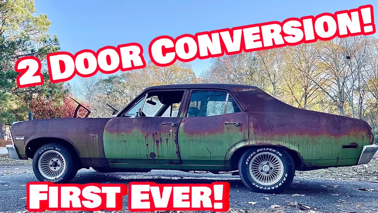 Chevy Nova 4 Door Conversion - YouTube