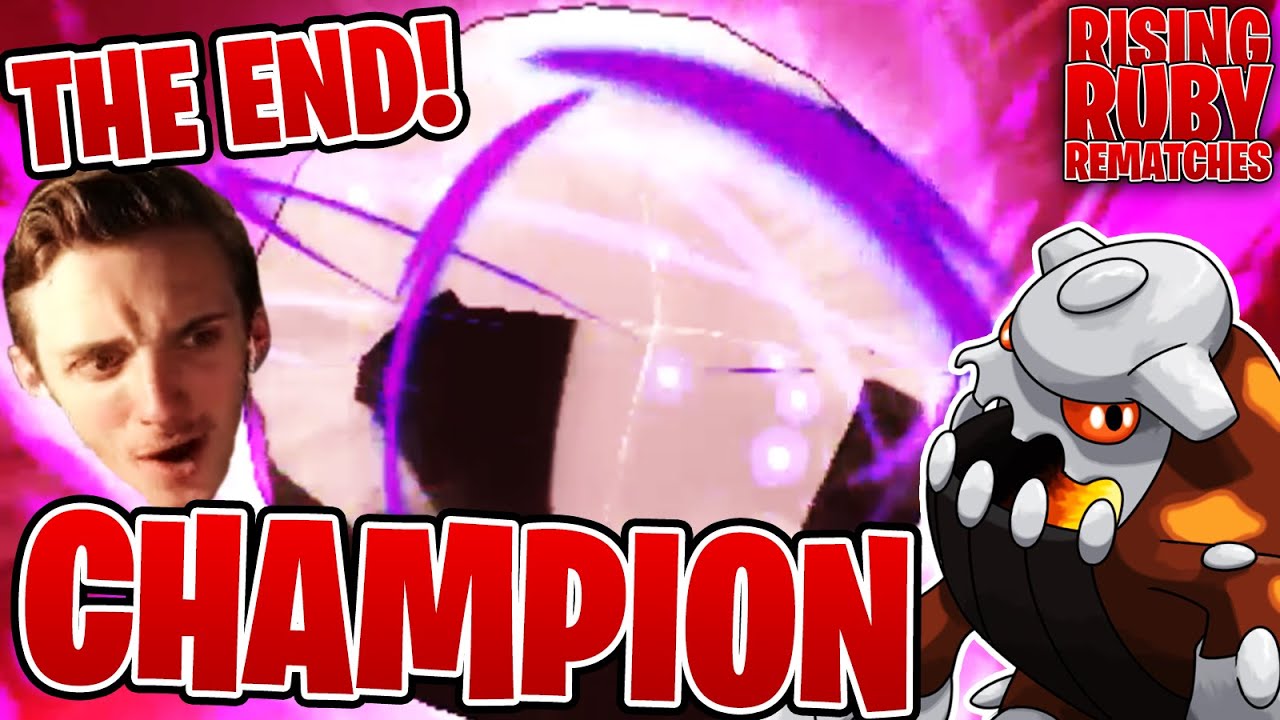 Pokemon Rising Ruby CHAMPION REMATCH FINALE!! - STEVEN IS OP - AND THAT ...