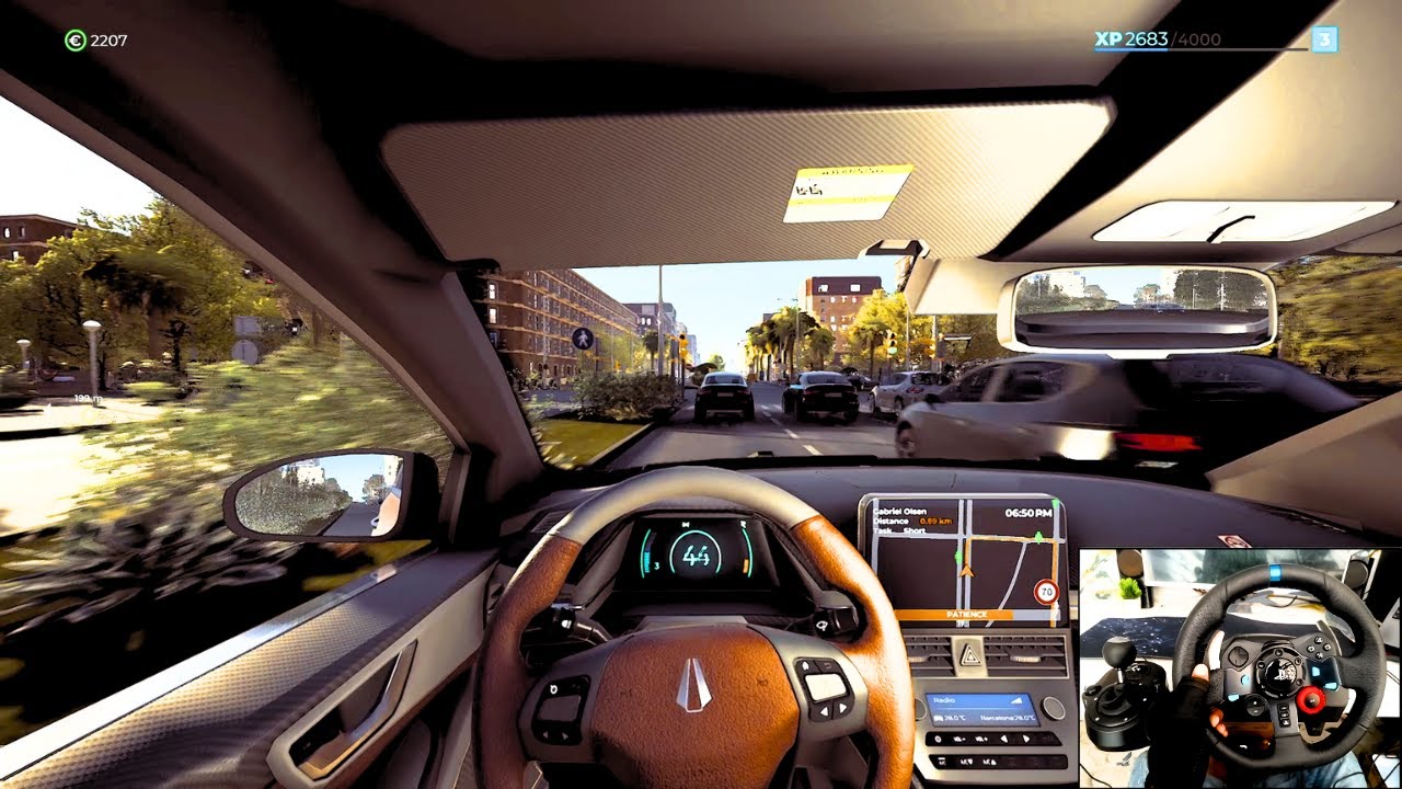 Smooth Taxi Driver | Taxi Life: A City Driving Simulator | Gameplay ...