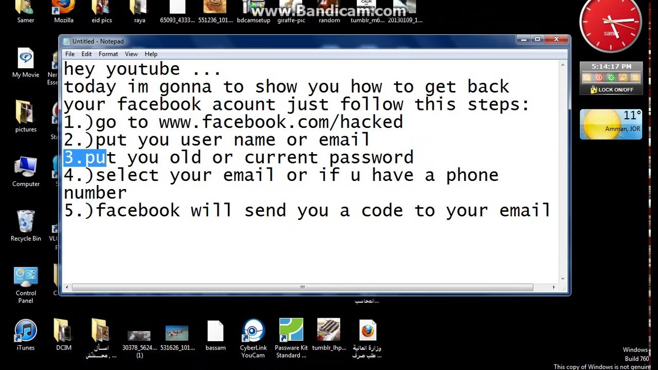 How to get back your facebook account in 7 steps| HD - YouTube