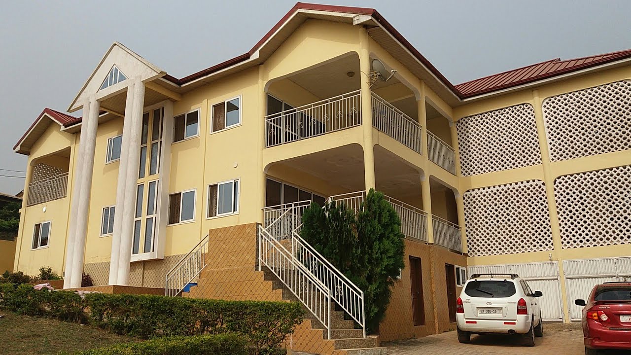 House Tour || Beautiful 13 Bedroom House in Cape Coast Ghana for sale ...