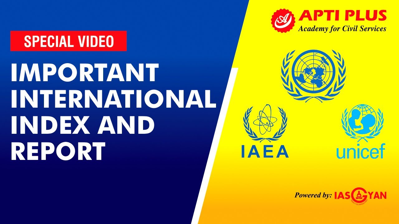 IMPORTANT INTERNATIONAL INDEX AND REPORT - YouTube