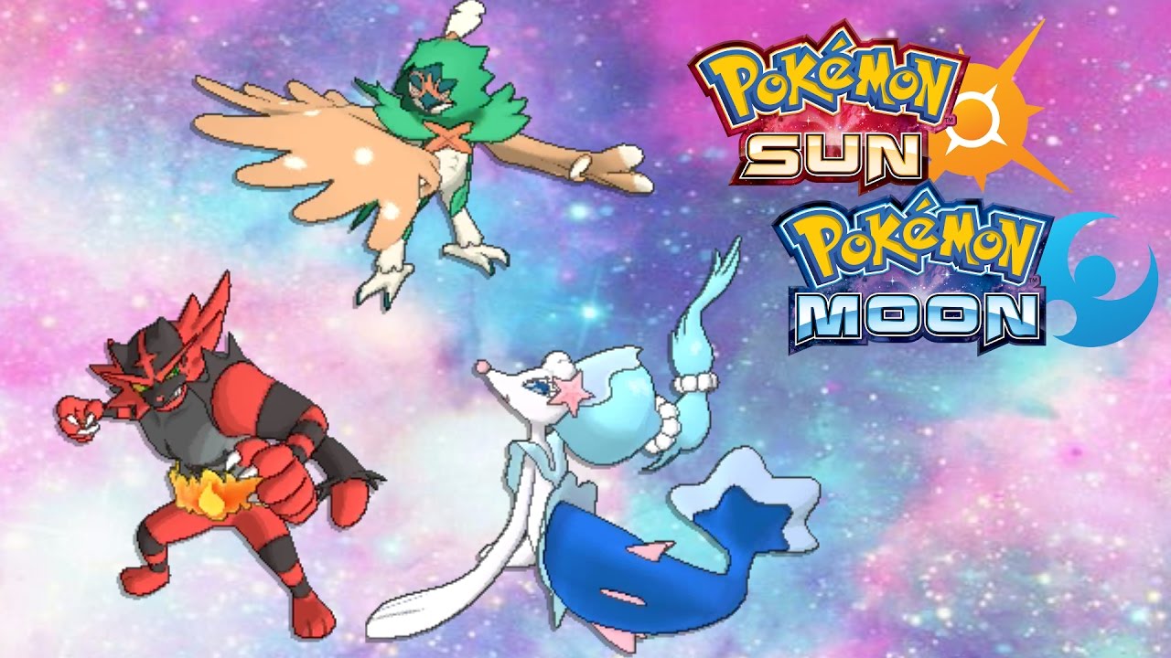 Pokemon Sun And Moon Starter Final Evolutions LEAK! - YouTube