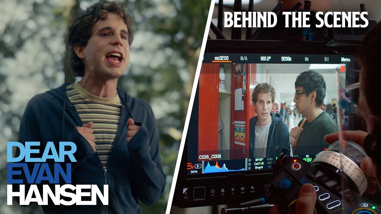 Dear Evan Hansen Behind The Scenes - YouTube