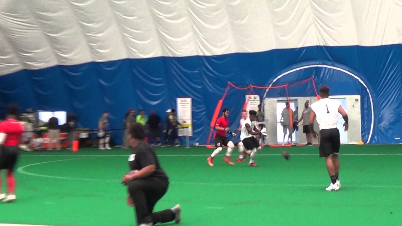 Aaron Gethers pass break-up - CPA Sharks - 2016 East Coast Elite 7v7 ...