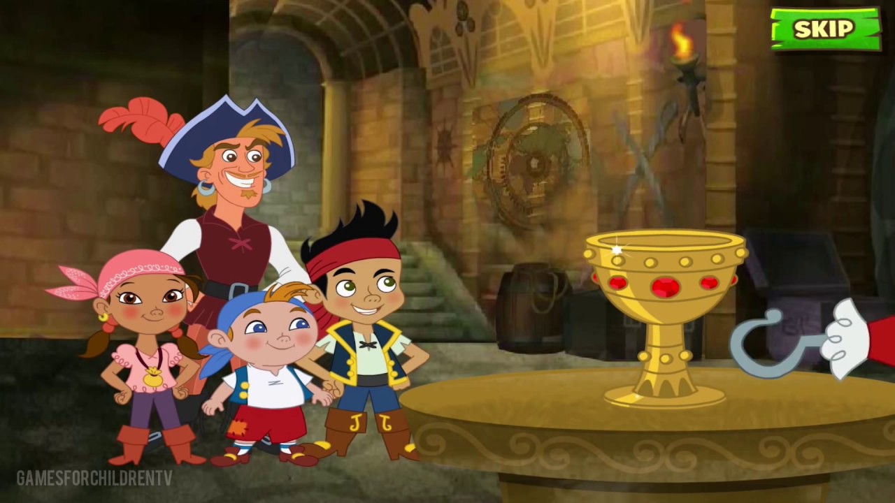Jake and the NeverLand Pirates - Full Game of The Great Pirate Pyramid ...