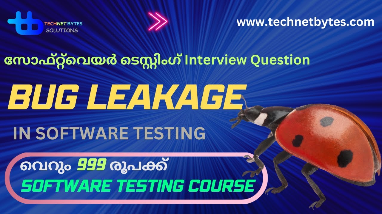 BUG LEAKAGE In Software Testing Bug Leakage In Defect Management bug-leakage-in-software-testing-bug-leakage-in-defect-management