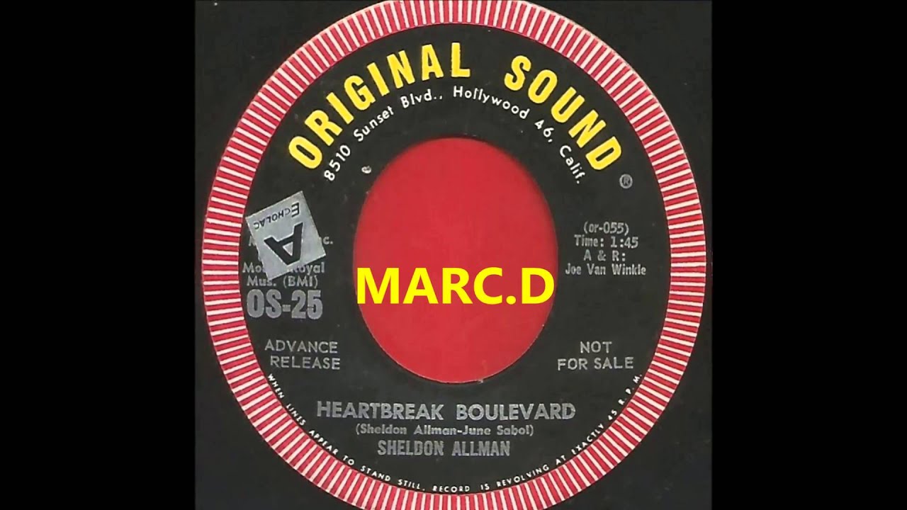 SHELDON ALLMAN - HEARTBREAK BOULEVARD - ORIGINAL SOUND OS 25 - YouTube