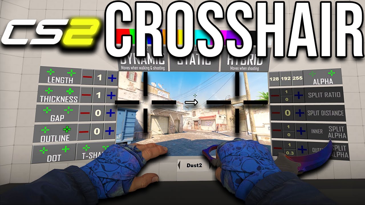 Das perfekte CS2 Crosshair | Crashz' Crosshair Generator v4 - YouTube