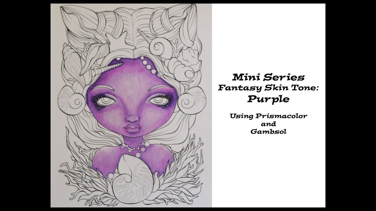 MIni Series Fantasy Skin Tones Purple - YouTube