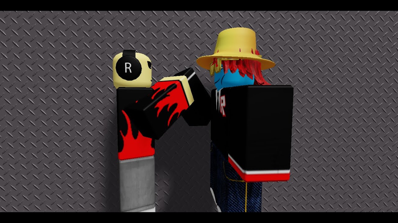 Qnote and Rick beating up R6 Dummy | Roblox Animation - YouTube