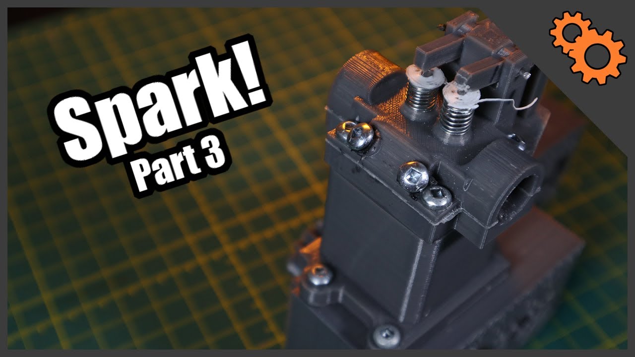 Sparking Ideas for an Ignition System: 3D Printed Gas Engine (Part 3 ...
