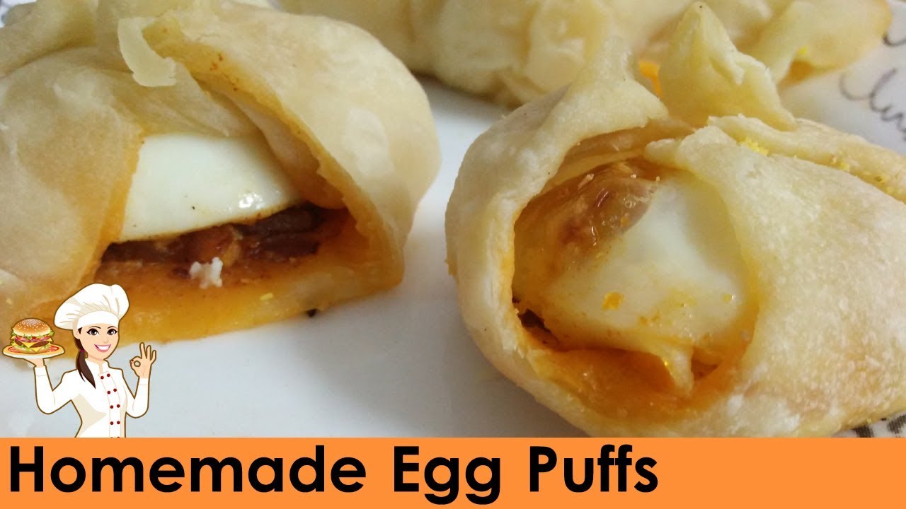 Easy Homemade Egg Puff | Quick To Make Tasty Street Food Eggpuffs ...