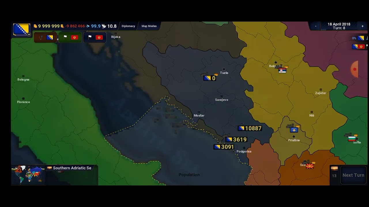 forming Bosnia in Age Of History 2 #game #ageofhistory2 #bosnia # ...
