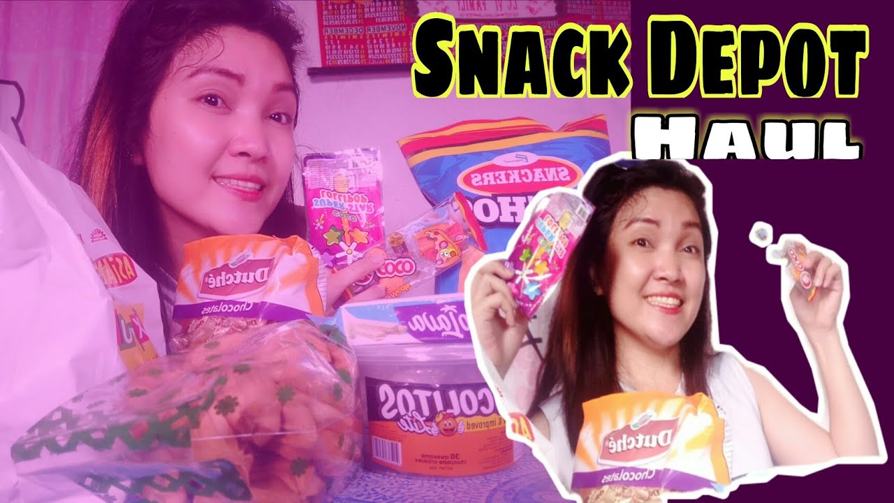 SNACK DEPOT HAUL. - YouTube