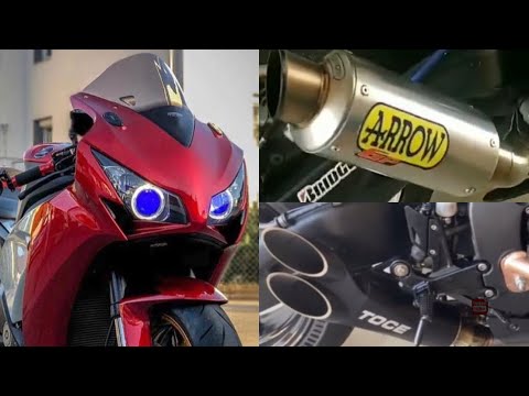 HONDA CBR 1000RR Exhaust Sound Comparison | TOCE vs ARROW GP - YouTube