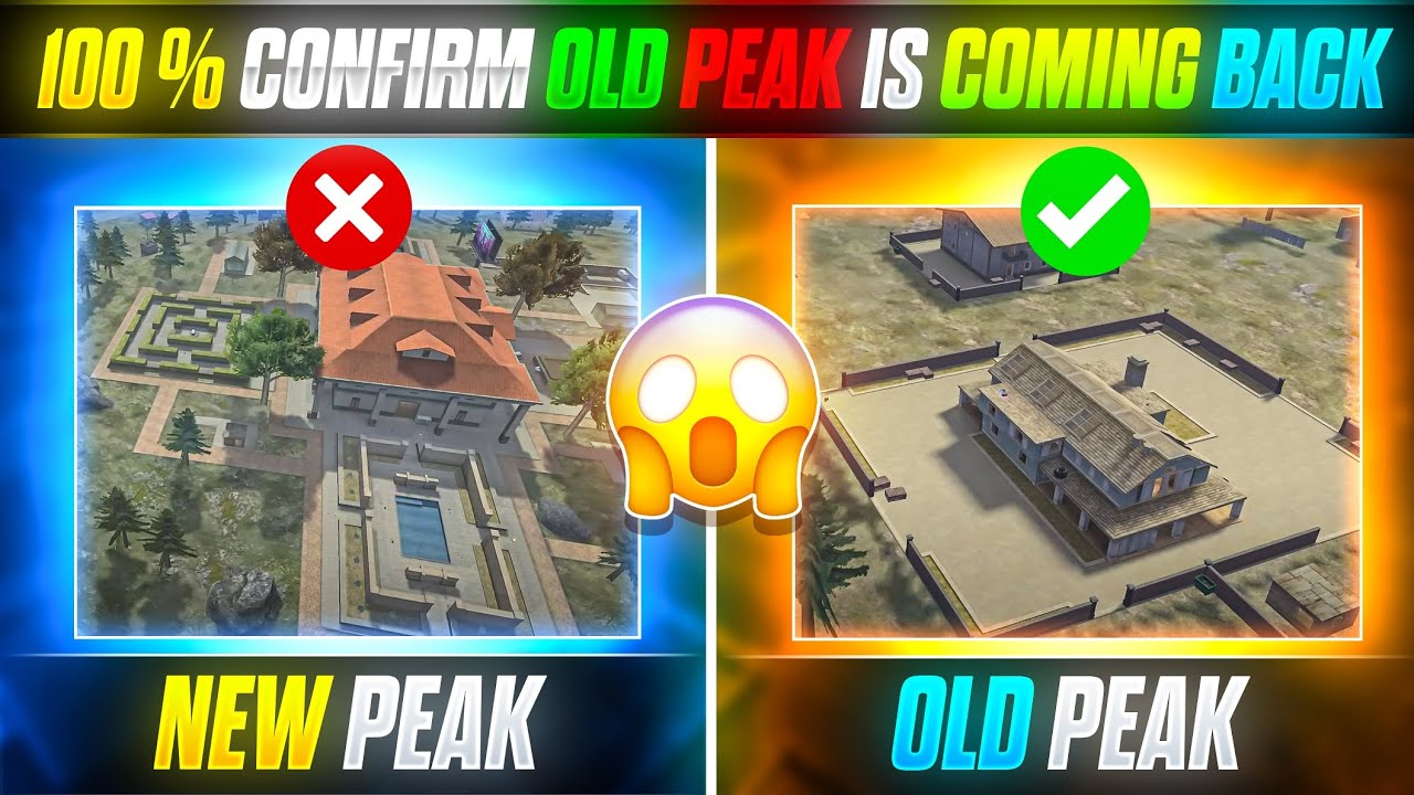 100% Confirm? Old Peak Is Coming Back😱🔥 || Garena Free Fire - YouTube
