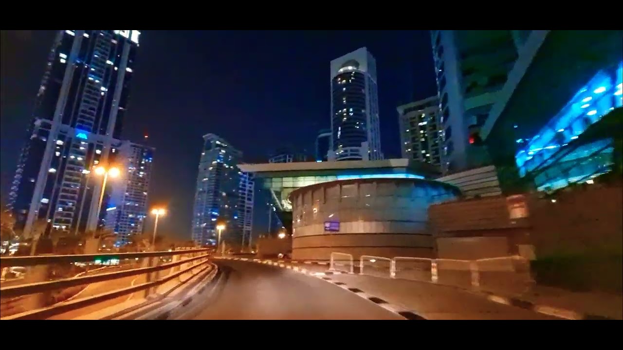 CLUSTERS OF JLT | JUMEIRAH LAKE TOWERS CLUSTERS AT NIGHT | DUBAI - YouTube