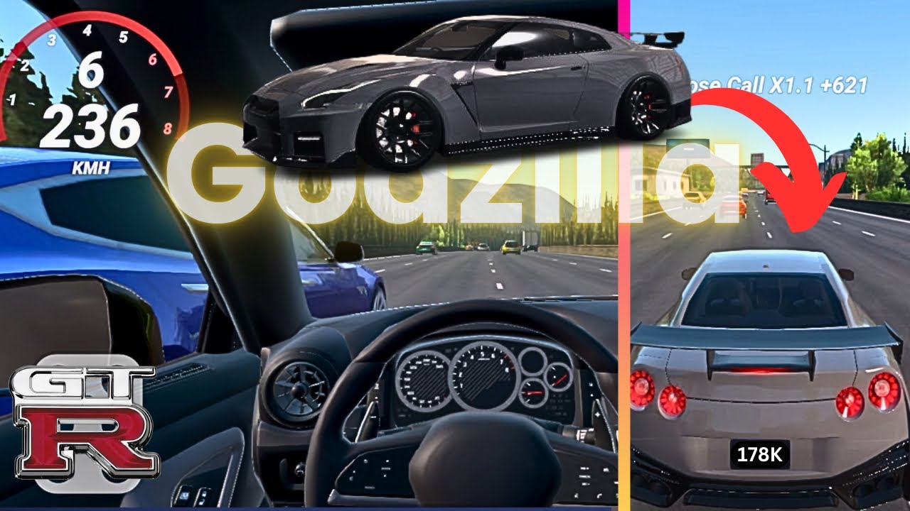 FREE Traffic Racing Simulation Game: No Hesi [Nismo GTR] - YouTube