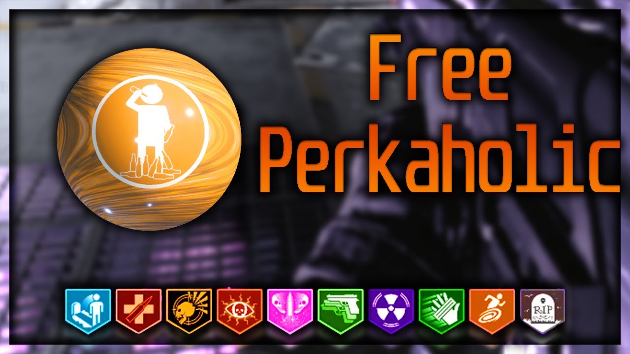 HOW TO GET A FREE PERKAHOLIC IN COLD WAR ZOMBIES - YouTube