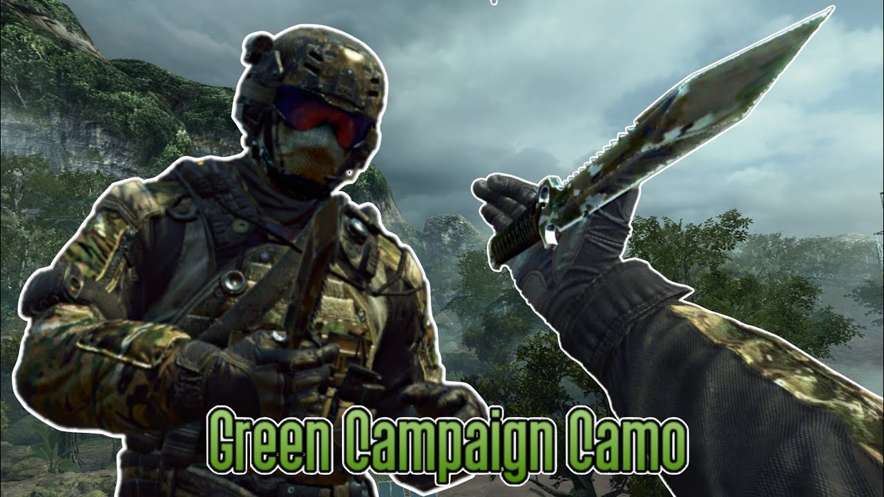 BO2 Plutonium - SEALS Re-texture Pack (Campaign Green Camo) - YouTube