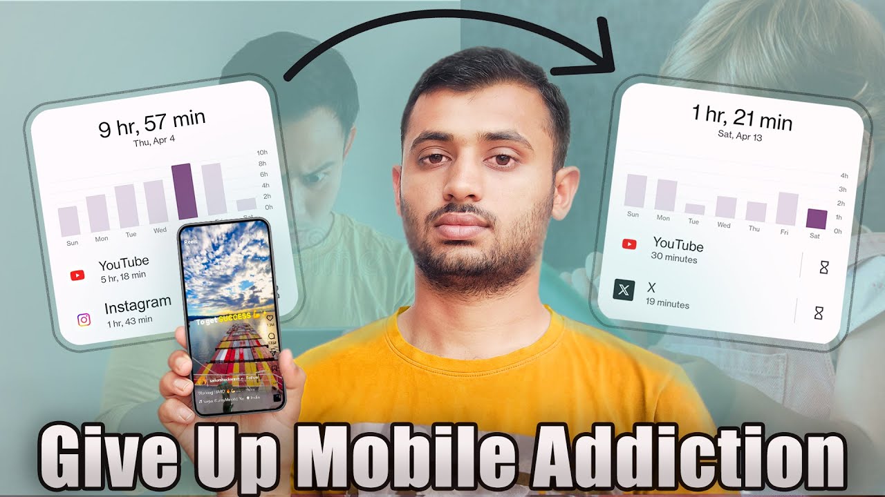 Best Ways To Reduce Smartphone Addiction | Secrets to Overcoming Phone ...