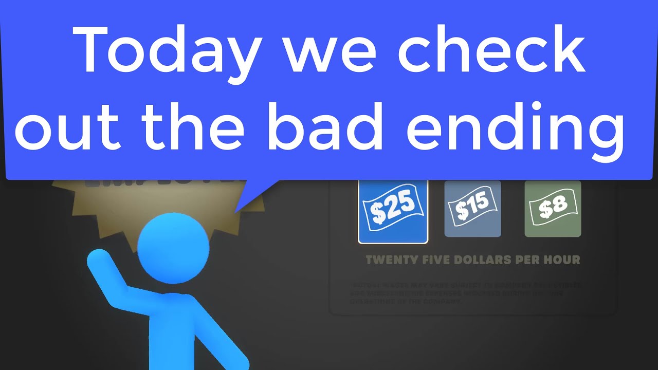 Stick it to the Stickman Bad ending V.80A - YouTube