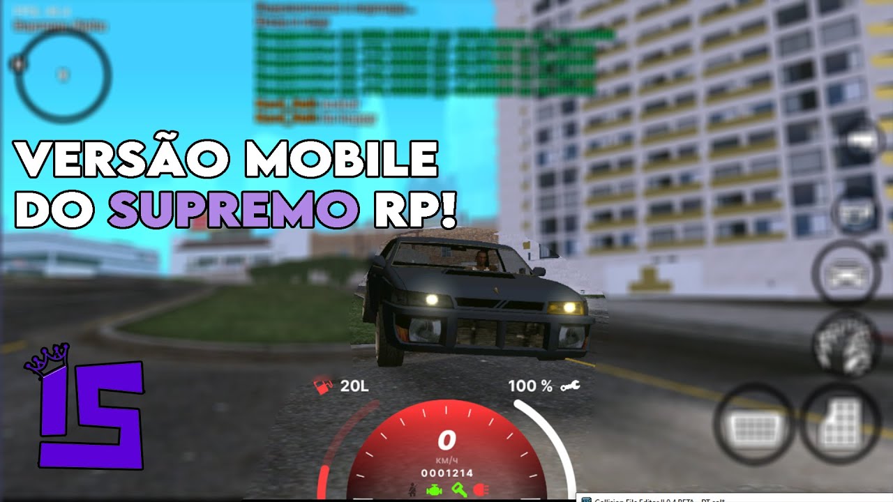 SAIU! Veja como está a versão do Supremo RP no Mobile! - YouTube