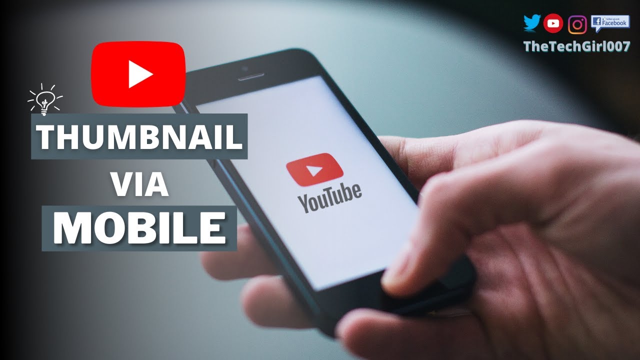 Upload or change Youtube Video Thumbnail via mobile the right way ...