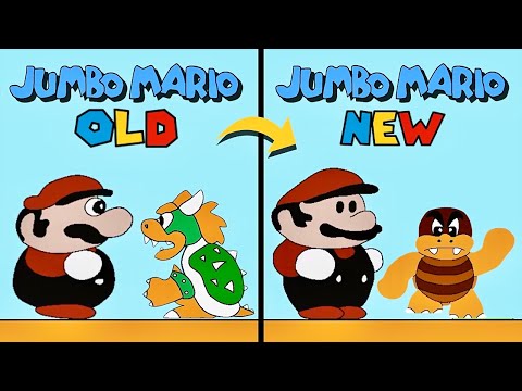 EVOLUTION OF JUMBO MARIO OLD Vs. NEW - Which is Better?