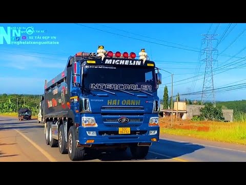 Xe Tải Đẹp Tiktok - Xe Ben Trago Hải Oanh đẹp nhất chịu chơi nhất #xetaidepvn #shorts #tiktok