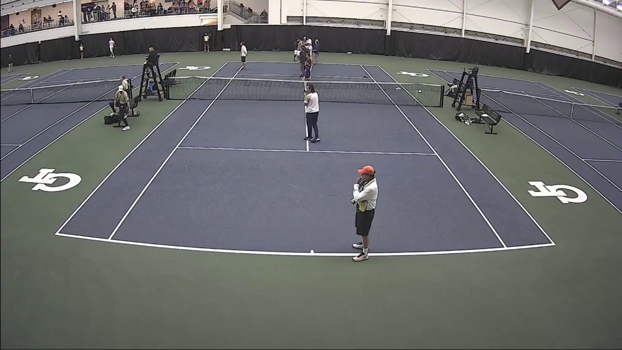 Georgia Tech Men's Tennis vs. Clemson - Court 4 - YouTube