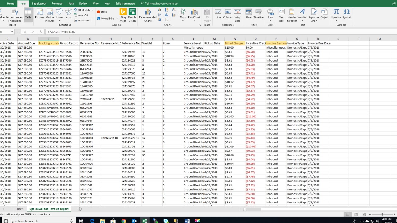 UPS Adjustment Auditing, Total Billed Charge, and Rebilling - YouTube