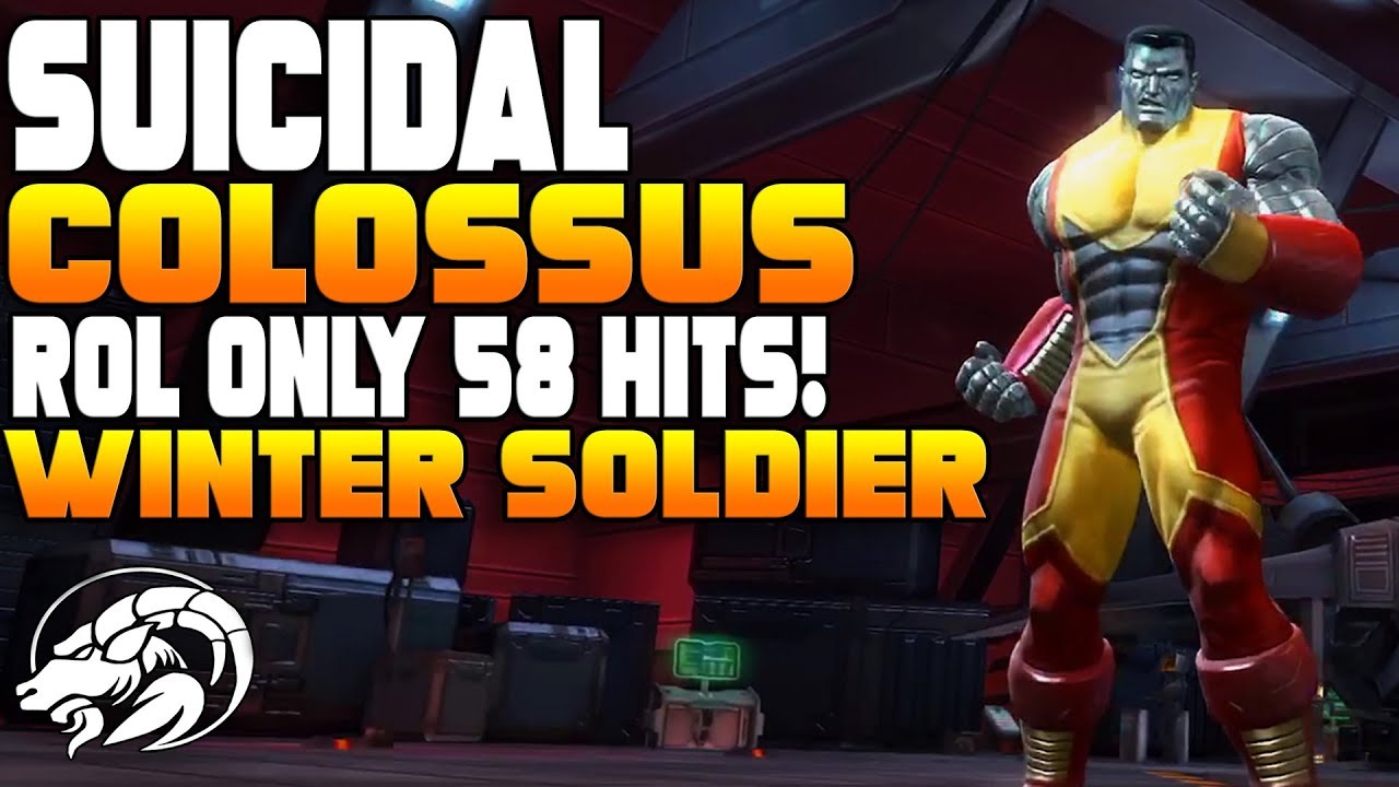 58 Hits Colossus (Beta) Hits Hard! VS Winter Soldier Realm of Legends ...
