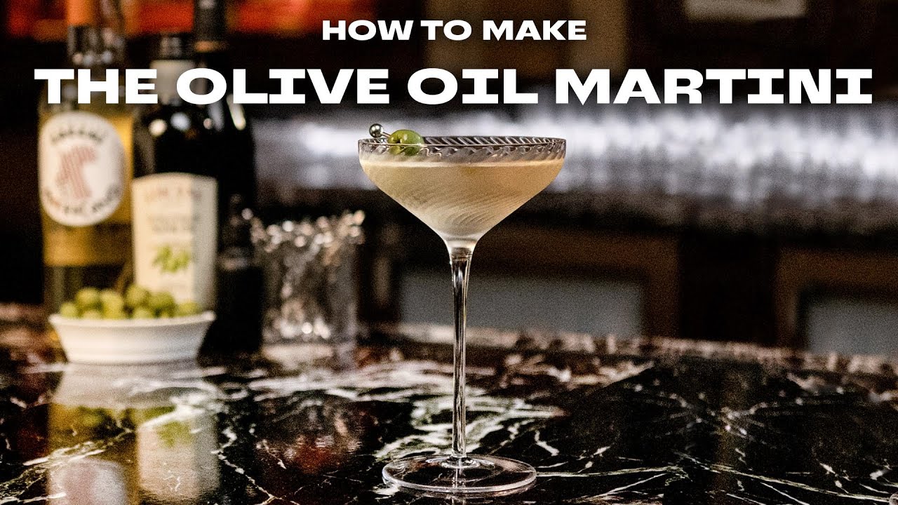 How to Make an Olive Oil Martini—and a Handy Guide to Fat Washing ...