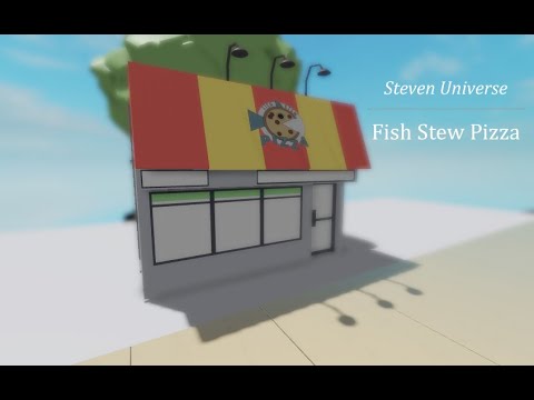 ROBLOX Studio Speed Build || Steven Universe- Fish Stew Pizza - YouTube