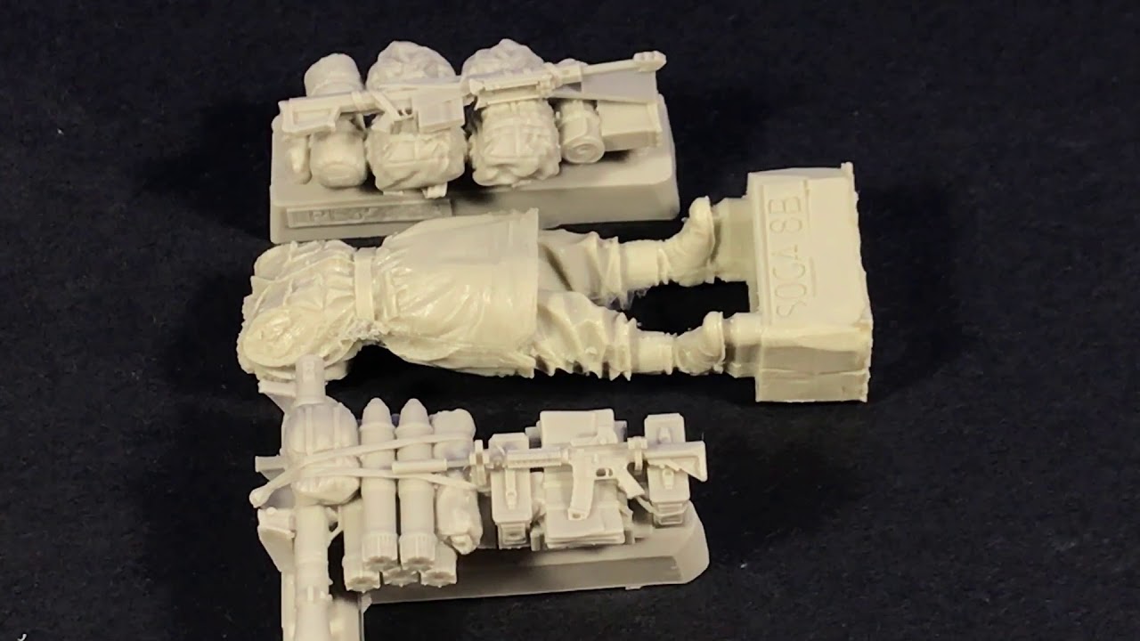 Live Resin ATV stowage sets 1/35 #301 - YouTube