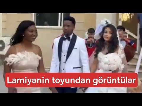 Afrikalıya ərə gedən Lamiyənin toyundan ƏN YENİ GÖRÜNTÜLƏR - Magazin 