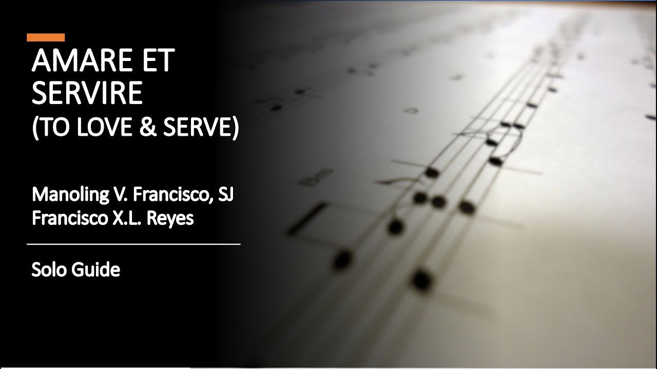 Amare et Servire (SOLO) - YouTube