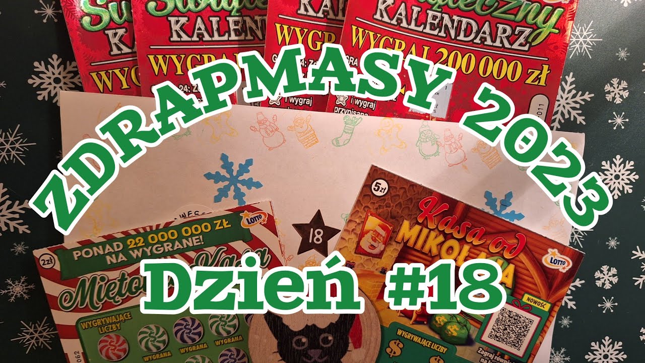 ZDRAPMASY 2023 DZIEŃ #18 I ZDRAPKI OD @MariMariZdrapki #642 - YouTube