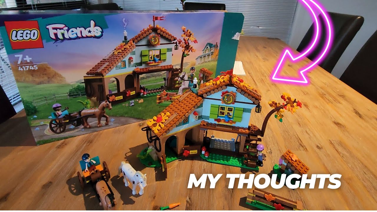 LEGO Friends Autumn’s Horse Stable Time-lapse 41745 Role-Play Fun for ...